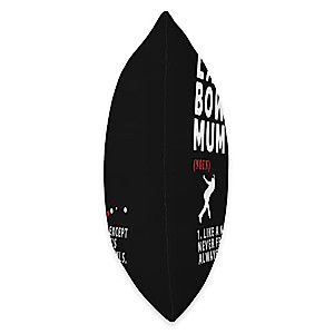 Lawn Bowling Retirement & Lawn Bowls Accessories Funny Lawn Bowls Mum Idea for Women & Funny Retirement Throw Pillow, 16x16, Multicolor