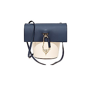 ZAC Zac Posen womens Belay Bucket Bag, Navy, One Size US