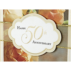 Hallmark 50th Anniversary Card (Roses)