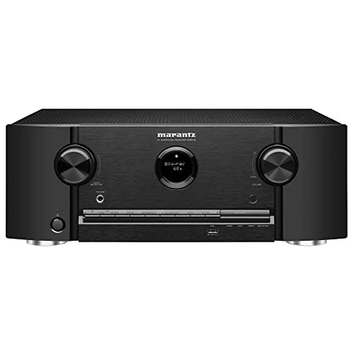 Marantz 8K UHD AVR SR5015 - 7.2 Ch (2020 Model) - Dolby Virtual Height Elevation with Built-in HEOS and Alexa Compatibility - Bluetooth Streaming & Home Automation