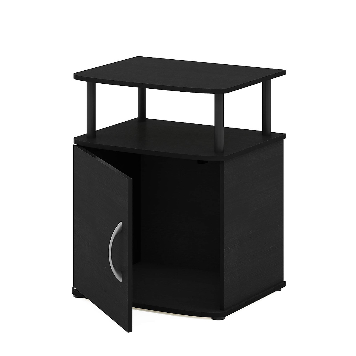 Furinno Jaya End Table, One, Black Wood