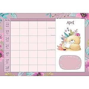 Forever Friends Week-to-view Planner A4 Calendar 2024