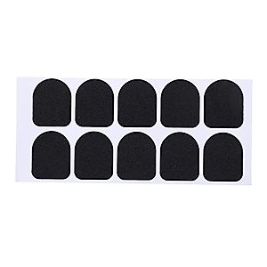 Hemobllo 50pcs Game Finger Stickers Sensitive Touch Screen Sticker bood Tape Mobile Game Controller Finger Covers Grip Tape Carbon Fiber Tape Sweat-Resistant Finger Sticker Non-Slip Handle