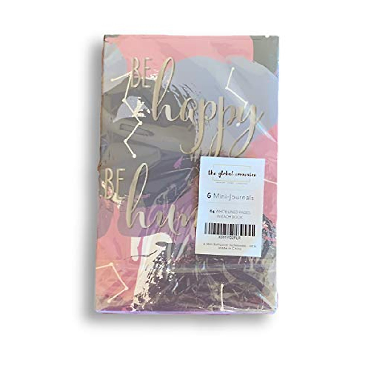 6-Pack of Mini Softcover Pocket Notebooks/Journals/Notepads/Diary, College Ruled 8x5 A5 Paper for Field Notes or Small Lined Cute Journals to Write in for Women Girls or Teens, Assorted Patterns