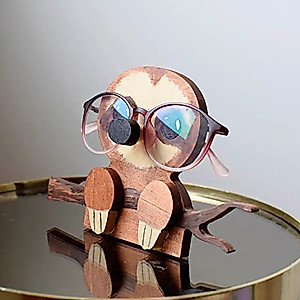 Stainless Steel Drying Racks for Laundry Foldable Cute Creative Animal Glasses Frame Home Office Decoration Desktop Glasses Frame Over The Sink Shelf