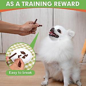 MON2SUN Dog Jerky Treats, 5 Inch Chicken Sticks (Chicken Liver Flavor) Rawhide Free Dog Training Treats for Small Dogs, Soft and Healthy Dog Snacks, 10.58oz (40 Count-Pack of 1)