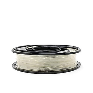 Gizmo Dorks Nylon Filament for 3D Printers 3mm (2.85mm) 200g, Natural Clear