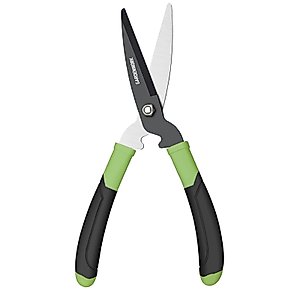 GARDENWORK Garden Hedge Shears cutter for Gardening,MINI Hedge Clippers & Shears with SK5 Blades, Gardening pruning shear Clippers for Trimming Borders, Boxwood，Bushes，tree twig