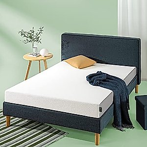 ZINUS 6 Inch Cooling Essential Foam Mattress / Affordable Mattress / Bed-in-a-Box / CertiPUR-US Certified, Queen White