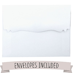 Stay Wild - Forest Animals - Shaped Thank You Cards - Woodland Baby Shower or Birthday Party Thank You Note Cards with Envelopes - Set of 12