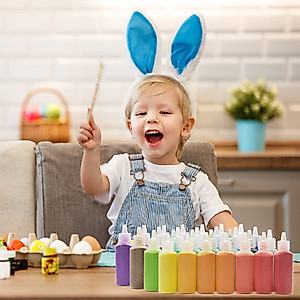 28 PCS Art Sand,DIY Arts and Crafts Kit,Terrarium Sand Play for Wedding Decor,Painting,Children,Decorations,Crafts(1.25oz Bottles)