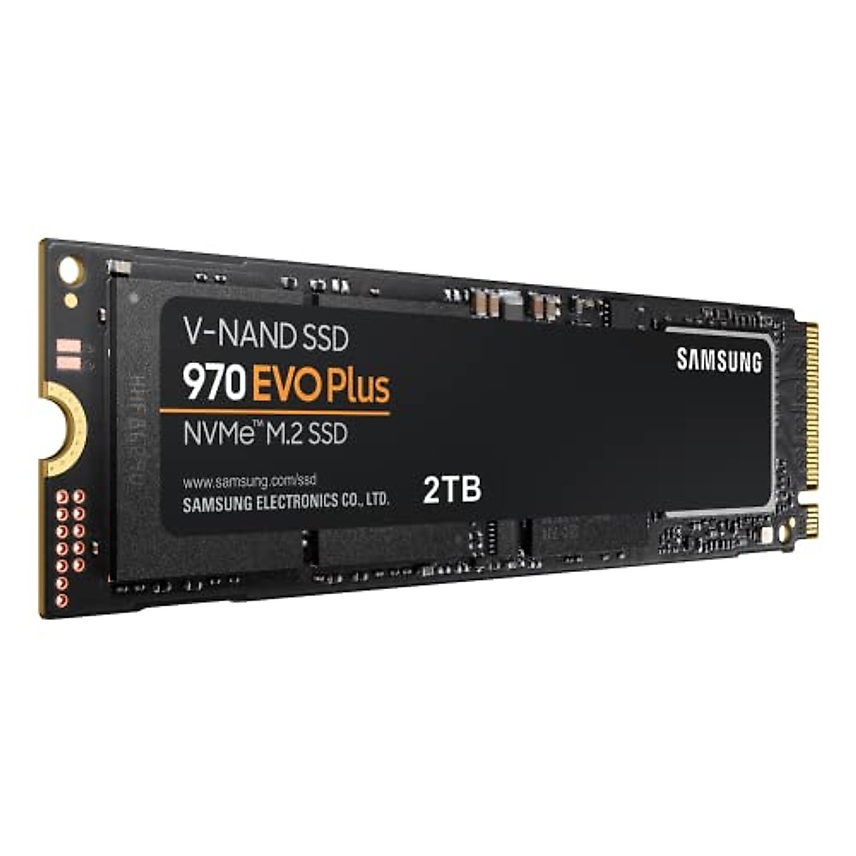 Samsung 970 EVO Plus SSD 2TB NVMe M.2 Internal Solid State Hard Drive, V-NAND Technology, Storage and Memory Expansion for Gaming, Graphics w/ Heat Control, Max Speed, MZ-V7S2T0B/AM