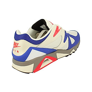 Nike mens Air Structure Triax 91 shoes, Metallic Summit White/Persian, 10