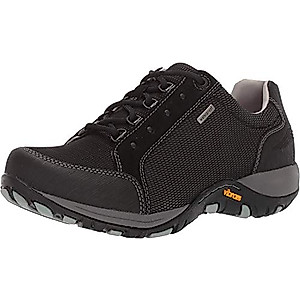 Dansko Women's Peggy Black Waterproof Outdoor Sneaker 10.5-11 M US