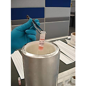 Brady Authentic (M21-500-461) Extreme-Temp Resistant Label for Lab, Equipment, and Asset Tracking Labeling, Black on White- For M210, M210-LAB, M211, BMP21-PLUS and BMP21-LAB Printers, .5" W, 21' L