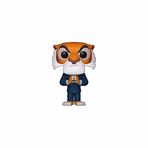 Funko Pop! Disney Tale Spin Shere Khan Plotting with Hands Together Fall Convention Exclusive Figure