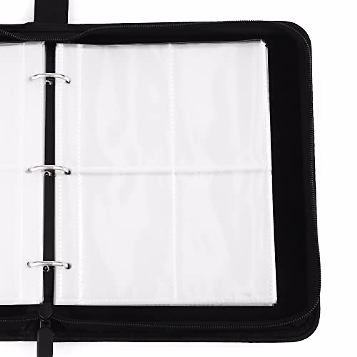 TCGAMES Card Binder 4-Pocket, 440 Pockets Card Holder Album with 55 Sleeves