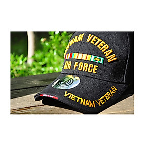 Air Force Vietnam Veteran Hat Embroidered Baseball Cap Duck Tongue Cap Sun Hat