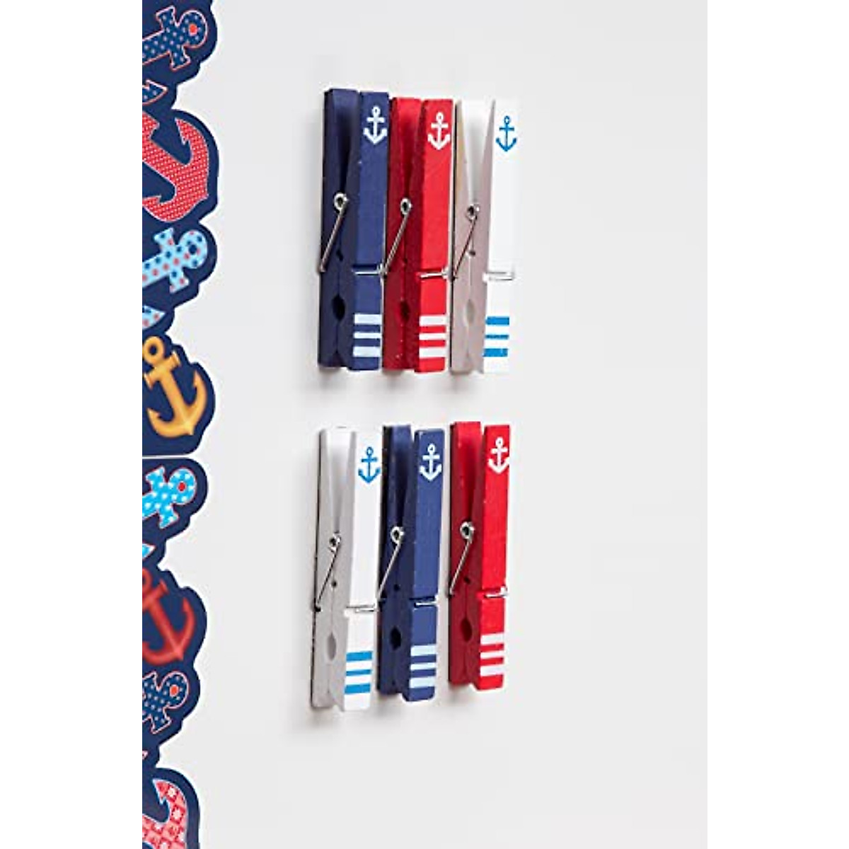 Teacher Created Resources Anchors Magnetic Clothespins (77250)