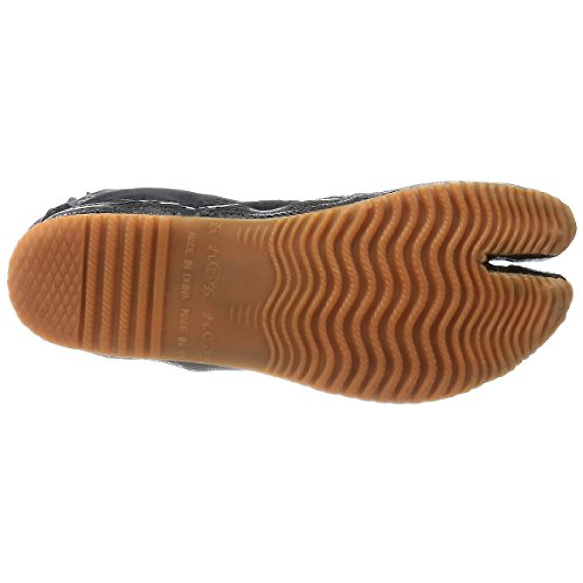 Marugo Kaisoku Japanese Tabi Shoes Black with 10 Clips