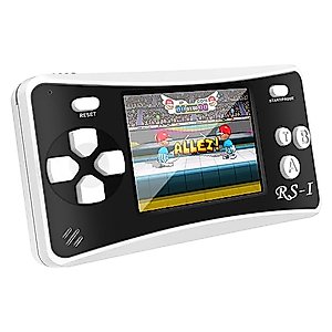 Handheld Games for Kids Adults 2.5 Inch LCD Retro Games Console with 152 Classic Video Games Support AV Output, Electronic Travel Games Player for Birthday Xmas Gift (Black with 152 Games)