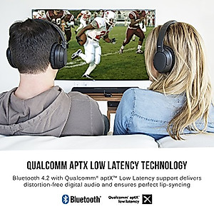 MEE audio Connect Hub Bluetooth Transmitter/Receiver with Audio Pass-Through for TV/Home Stereo with 3.5mm Jack/AUX/RCA/Optical Input; USB Multi-stream Bluetooth Adapter for Dual Headphones/Speakers