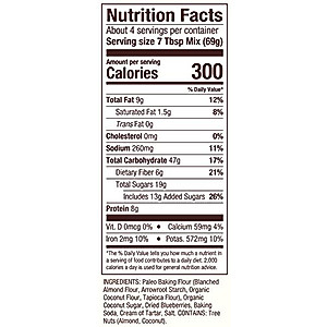 Bob's Red Mill Grain Free Blueberry Muffin Mix, 9-ounce (Pack of 5)