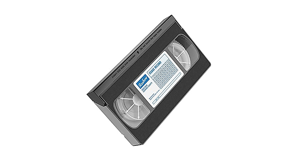 Reshow VHS Head Cleaner - Dry, Reusable & Easy to Use