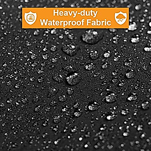 Industrial Fan Cover, Heavy Duty Waterproof Fan Covers for 24" Stand Pedestal Fan, Wall-Mounted Fan and Outdoor/Patios Use Fans, 1 pack