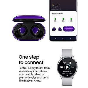 SAMSUNG Galaxy Buds+ (Wireless Charging Case Included) – BTS Edition - US Version (Renewed)
