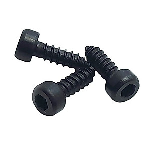 50pcs M2.5 8mm Alloy Steel Allen Hex Socket Head Cap Self-Tapping Screws