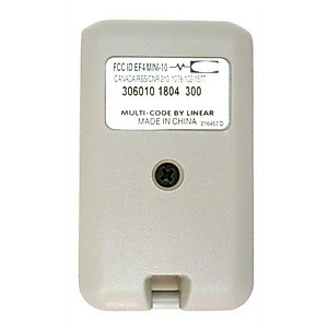 Garage Door Opener Remote Control Multi-Code 3060 1-Button Key Chain Gate Garage Remote MultiCode 306010 MCS306010