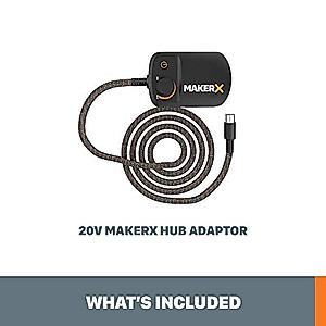 WORX WA7150 20V MAKERX Hub Power Adapter