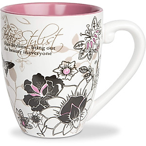 Mark My Words Hair Stylist Mug, 4-3/4-Inch, 20-Ounce Capacity