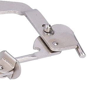 Orenic Pocket Hole Clamp, 360° Rotation Movable Claw Grip Adjustable Buckle Woodworking Clamps, Open Pliers Pocket Hole Jig Kit, Adjustable Clamps for Woodworking & Angled Holes, Woodworking Clamps