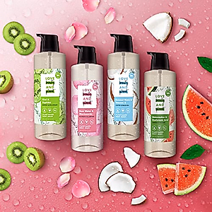 Love Beauty And Planet Body Wash Softened, Visibly Glowing Skin Coconut Water and Vitamin C Made with Plant-Based Cleansers and Skin Care Ingredients 32.3 fl oz