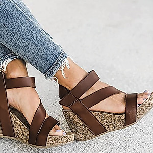 Womens Boots Ankle, Platform Sandals Y2K Diamond Sandals For Home Dress Shoes Comfy Shoes Tan Heels Trendy Women's Platform & Wedge Sandals