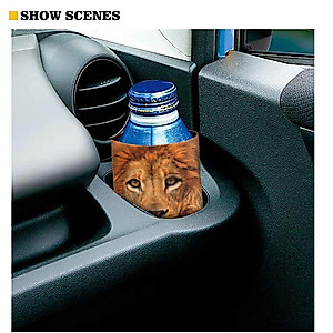 Forchrinse Bald Eagle American Flag Can Cooler Sleeves 2 Pack,Soft Insulated Sleeves for Can Bottle,Can Covers for Outdoor Event Parties Travel