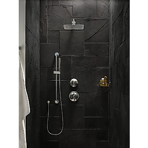 Moen Chrome 12-Inch Eco-Performance Razor Thin Rainshower Shower Head, S1004EP