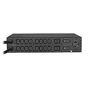 CyberPower PDU30MHVT19AT Metered ATS PDU, 200-240V/30A, 19 Outlets, 2U Rackmount