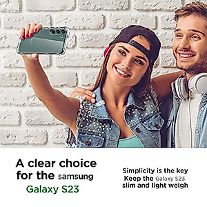 AICase for Galaxy S23 Case Clear Case(6.1"),Heavy Duty Drop Protection Full Body Rugged Shockproof/Dust Proof 3-Layer Military Protective Tough Durable for Samsung S23 6.1 5G