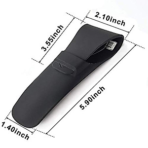 Soft Razor Travel Case For Shaver Waterproof Razor Protective Safety Razor Protective Case Travel Carrying Case