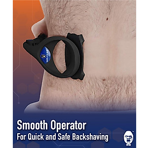 Bakblade 2.0 Refill Cartridges Bundle, Back Hair & Body Shaver Replacement Cartridges, Extra-Wide Wet Dry & Disposable Razor Blades (6 Blades)