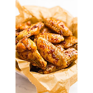 Original, Air Fryer Disposable Paper Liner, Parchment Paper for Air Fryer Oil-proof, Water-proof air fryer sheets, Food Grade Parchment Paper for Baking Roasting (6.3inch 50pcs)