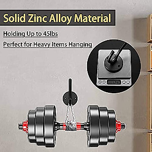 Black Hooks ZUONAI 6 Pack Matte Black Coat Hooks for Hanging Coats and Hat Hook Heavy Duty Door Towel Hooks for Bathrooms Wall Mounted Double Metal Robe Hook Kitchen Hanger Sturdy Coat Locker Single