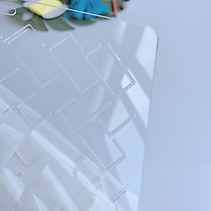 Acrylic Sashiko Stencil, Embroidery Pattern, Quilting Stencil for Hand Quilting and Embroidery