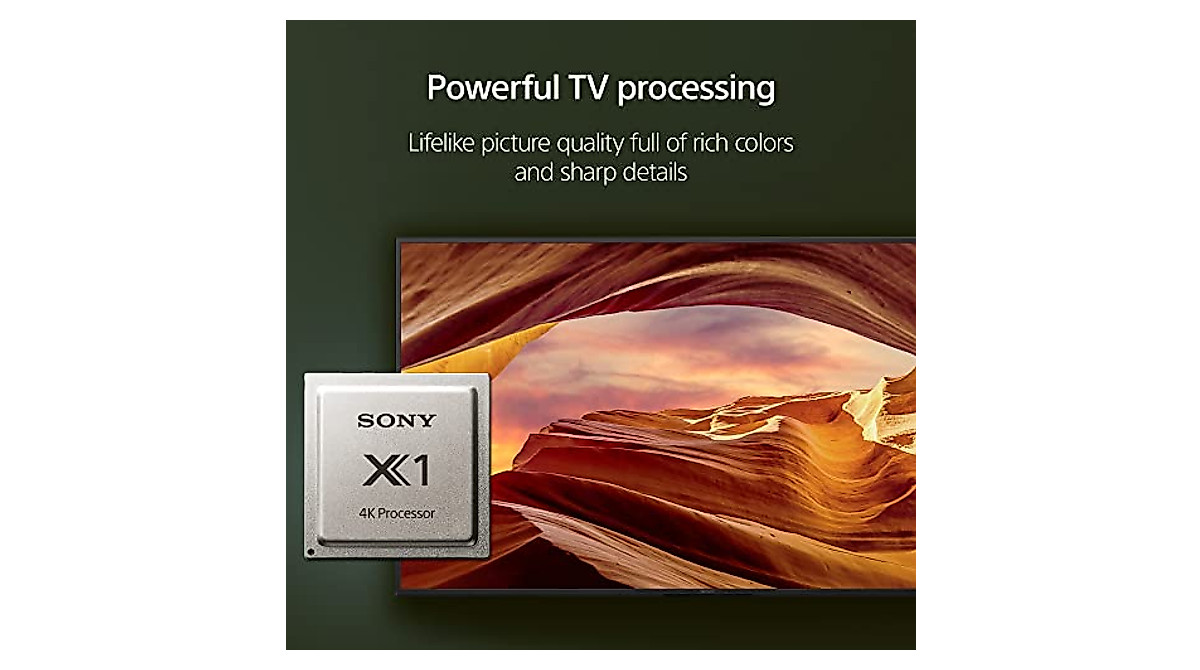 Sony 65 Inch 4K Ultra HD TV X77L Series - Smart Google TV