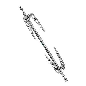 DOITOOL Air Fryer Forks Stainless Steel Grill Rotisserie Fork, 1PCS Roast Chicken Fork Fish Meat Grilling Fork, Replacement Air Fryer Grill Fork for BBQ Home Kitchen Outdoor Camping (25cm)