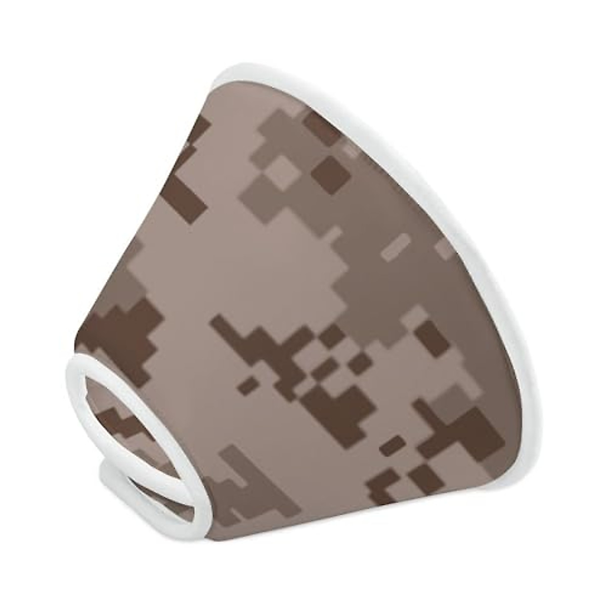 Red Camouflage Comfortable Dog Cone Cat Collar Adjustable Prevent from Licking Wounds S