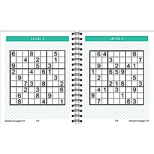 Brain Games - Large Print Sudoku Puzzles (Green)